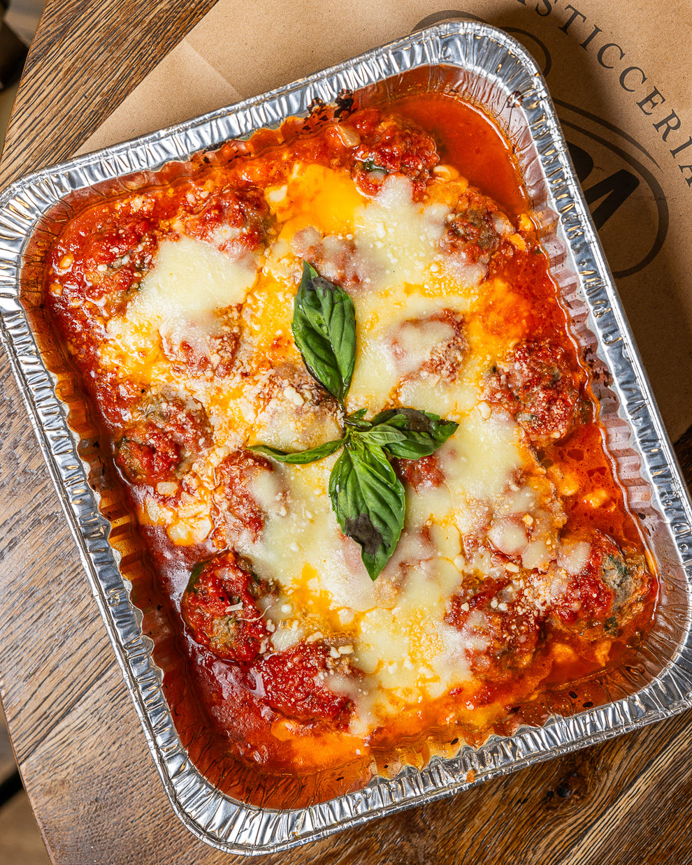Pasticceria Papa Traditional Meatballs Family Tray