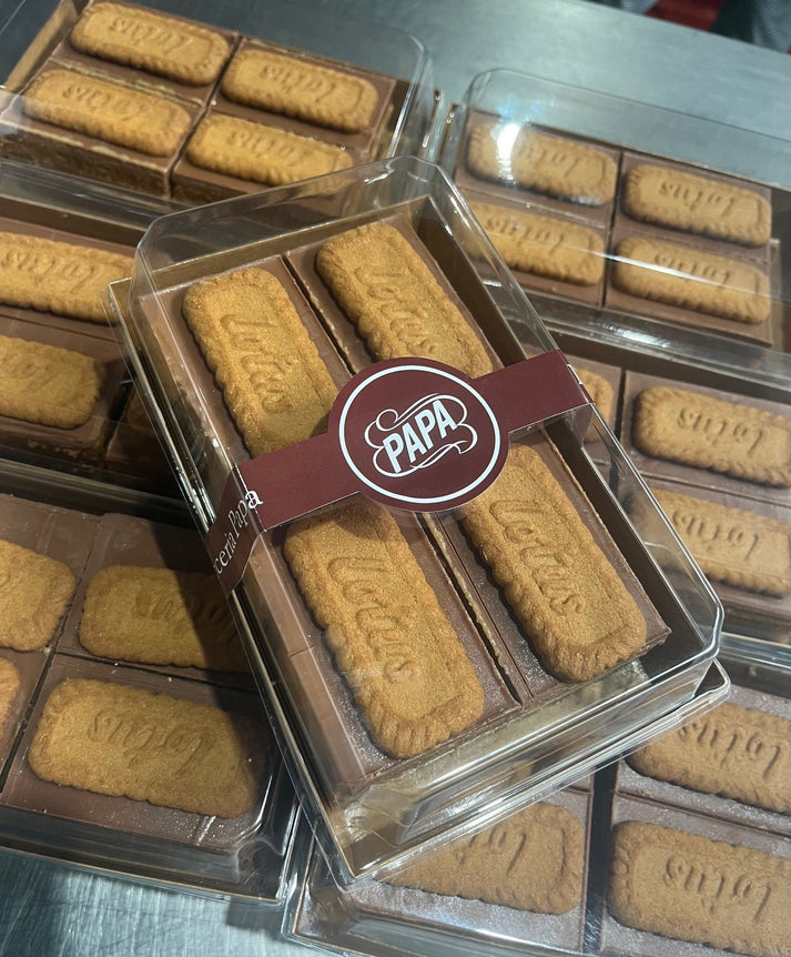 Biscoff Caramel Slice (4 pieces) – Pasticceria Papa
